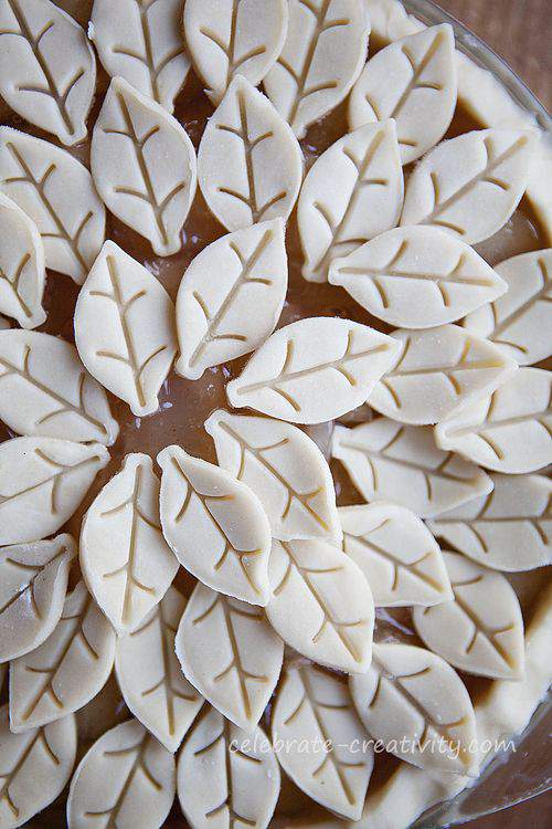 Leaf-Shaped Apple Pie | Celebrate Creativity