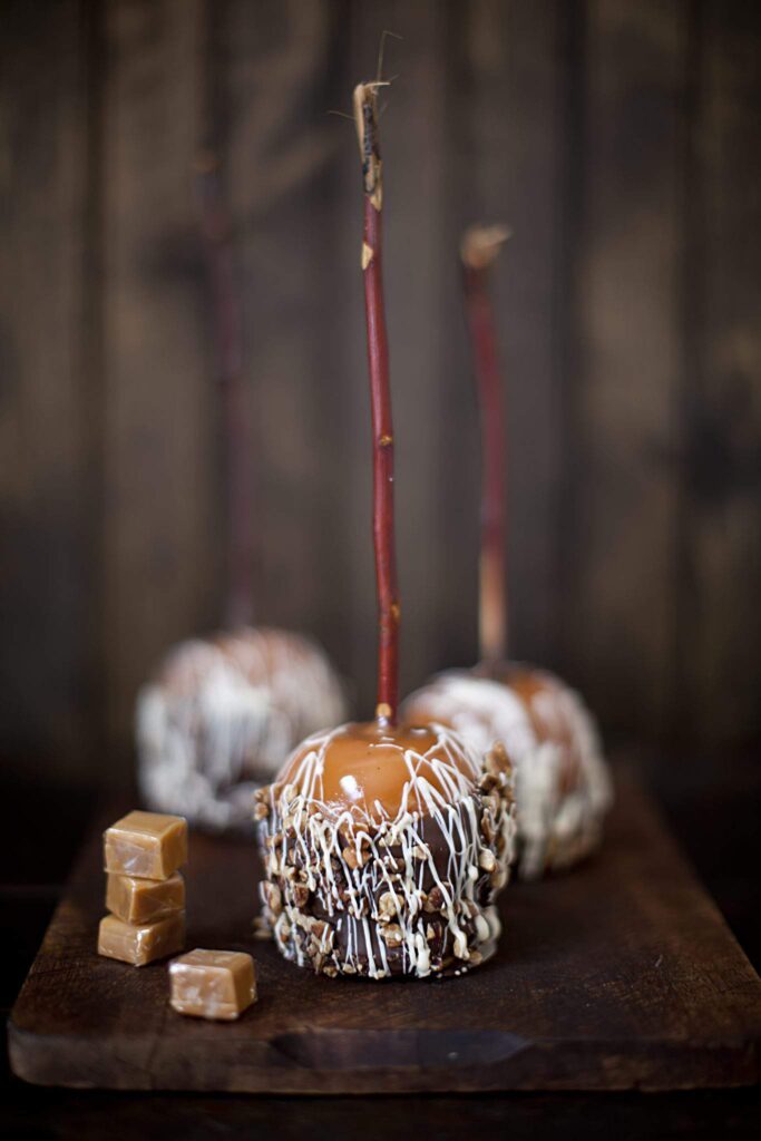 Double-Dipped Caramel Apples | Celebrate Creativity