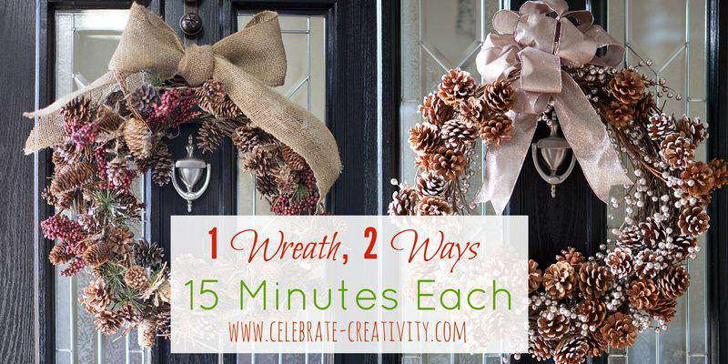 Holiday Wreath COUNTDOWN TO CHRISTMAS HOLIDAY SERIES Day 16 | Celebrate ...