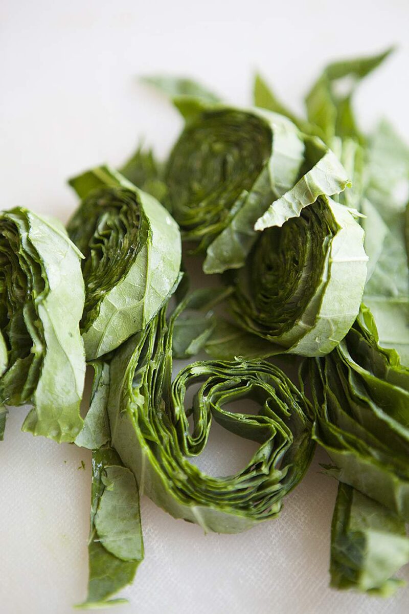 How to Cut Collard Greens | Celebrate Creativity