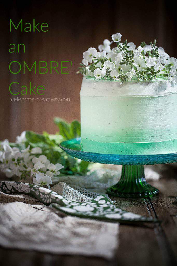 Make an Ombre Cake | Celebrate Creativity