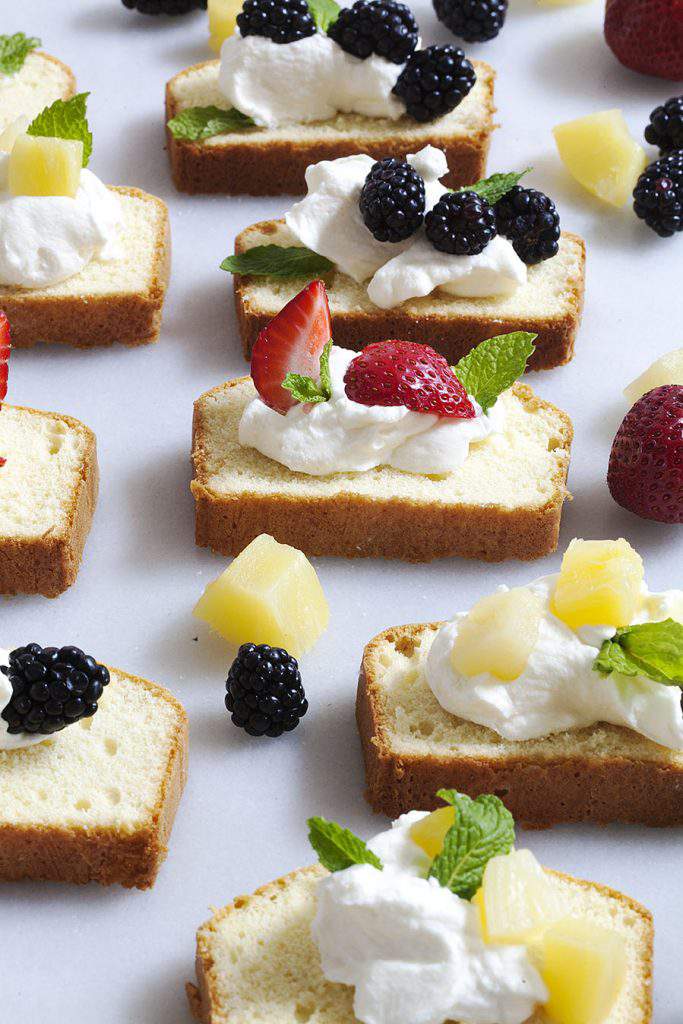 Fruit-Topped Pound Cake | Celebrate Creativity
