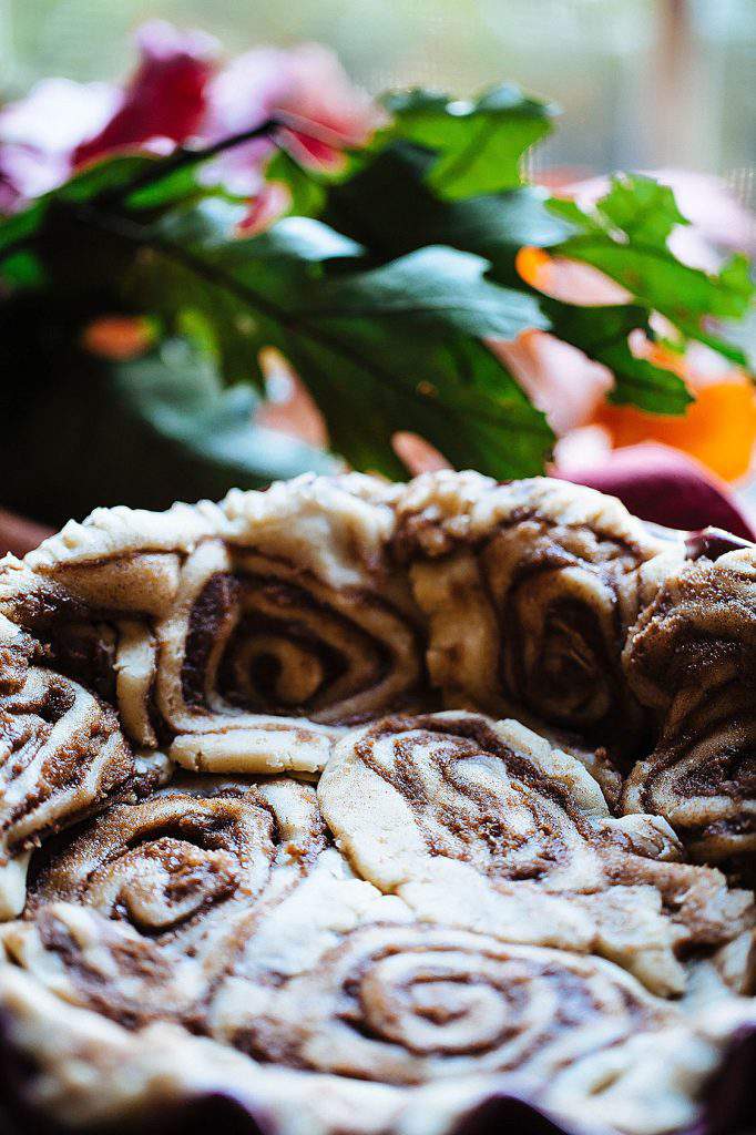 Cinnamon Roll Pie Crust | Celebrate Creativity