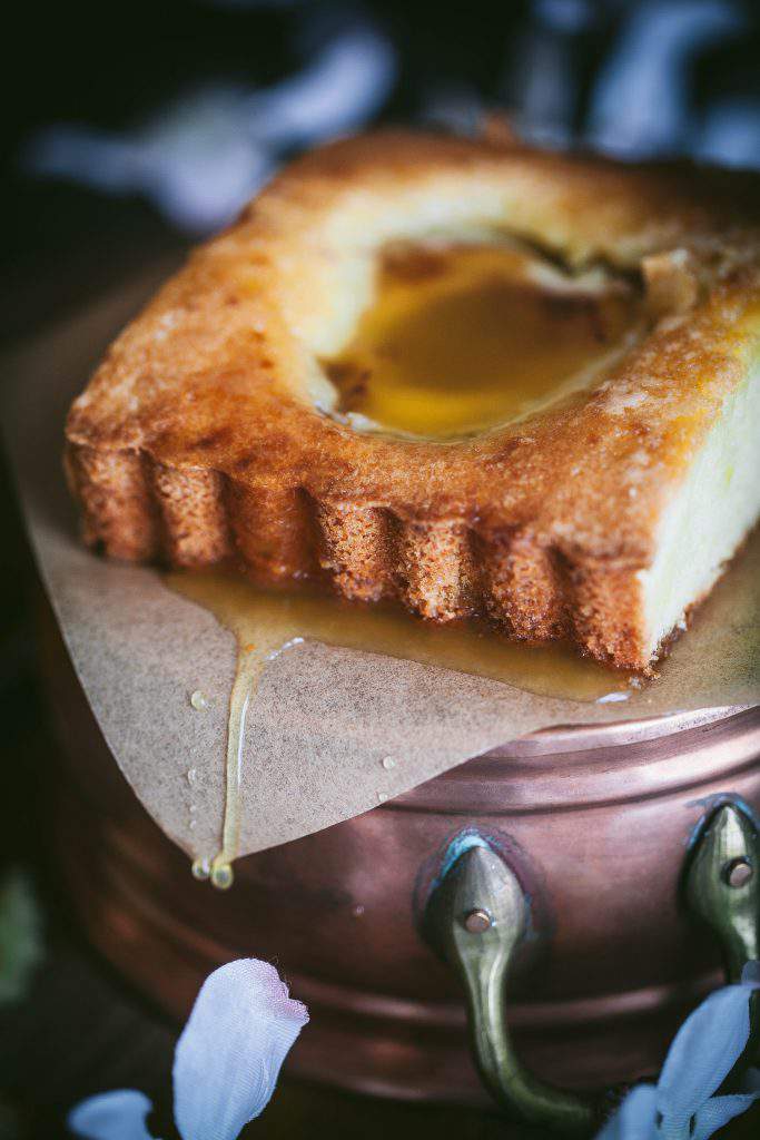 Orange Syrup-Drizzled Nectarine Tart | Celebrate Creativity