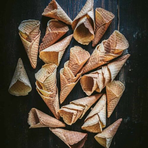 Homemade Waffle Cones | Celebrate Creativity