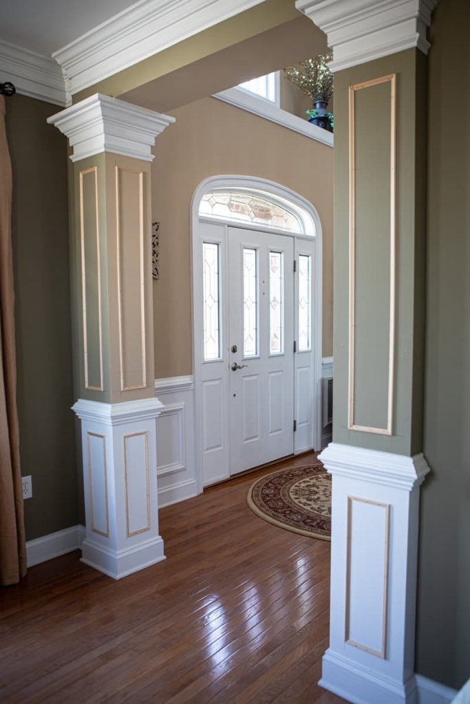 Trim Interior Columns And Arches Marble Arch Cut Out Stock Images