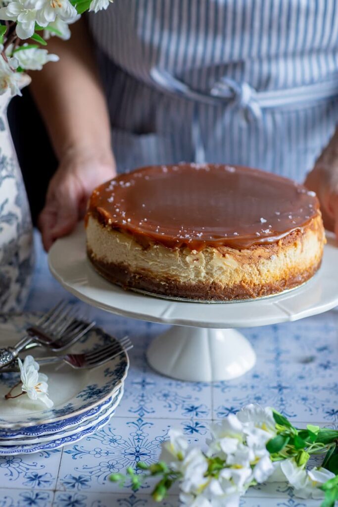 Salted Caramel Cheesecake | Celebrate Creativity