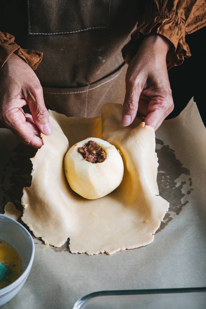 Pastry-Covered Baked Apples | Celebrate Creativity